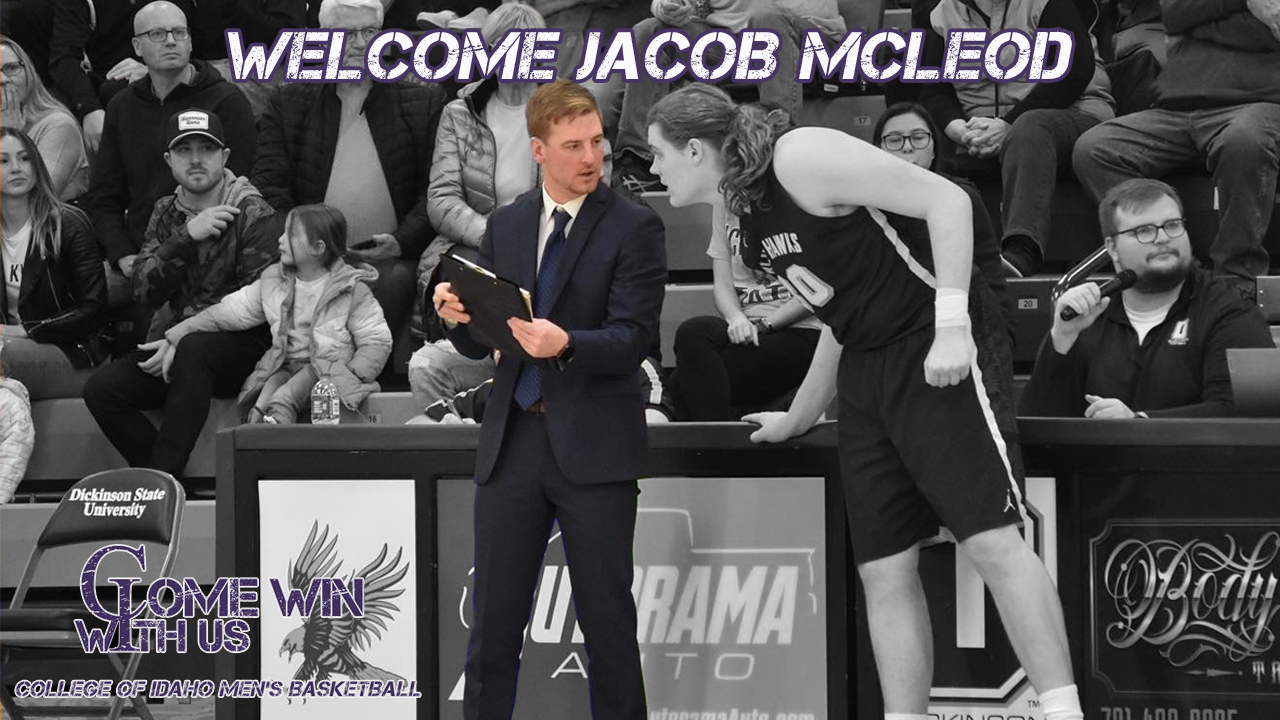 McLeod Joins Yotes Men's Basketball Staff - College of Idaho Athletics