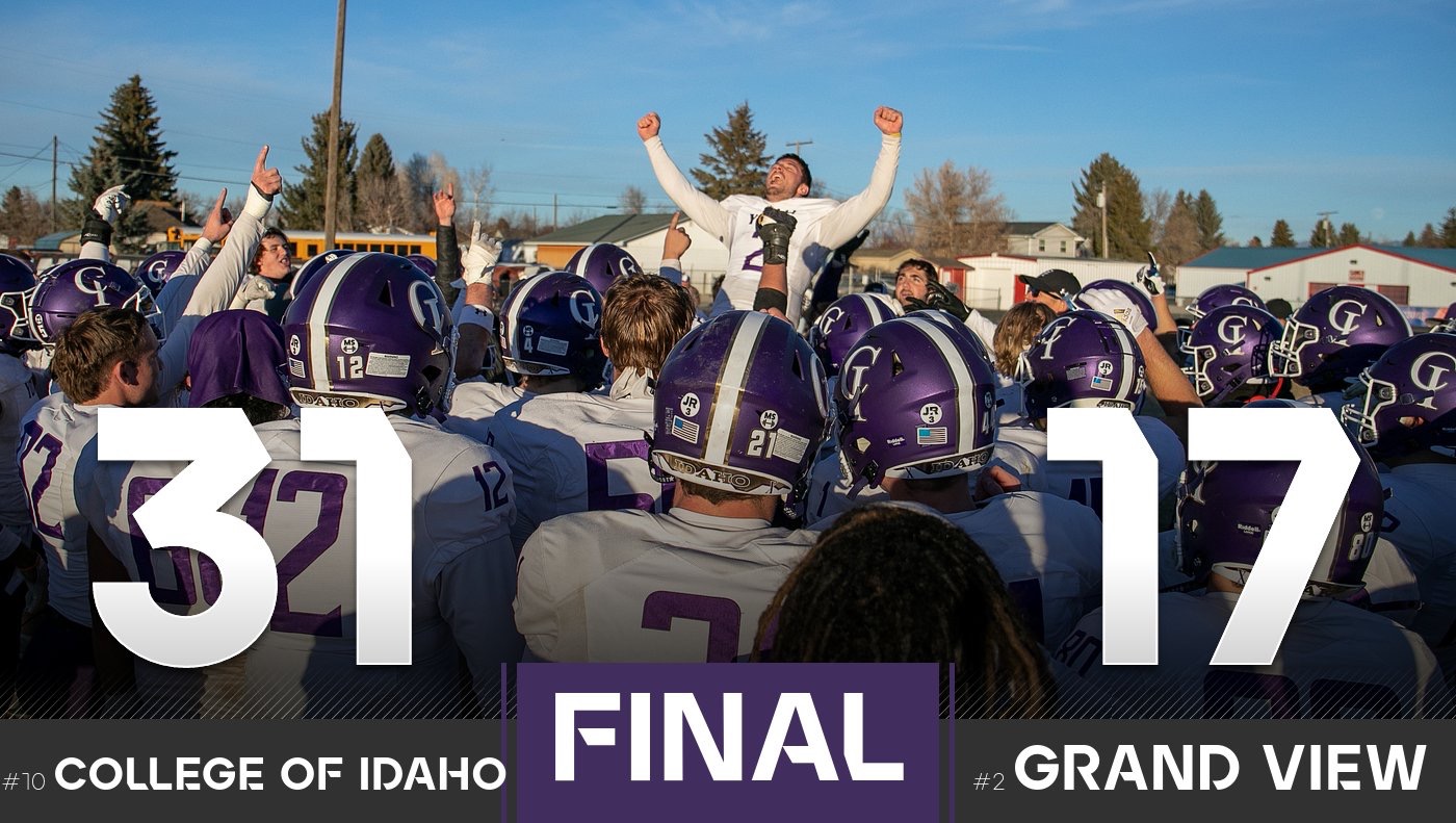 Post-game notes and interviews following College of Idaho Football at ...