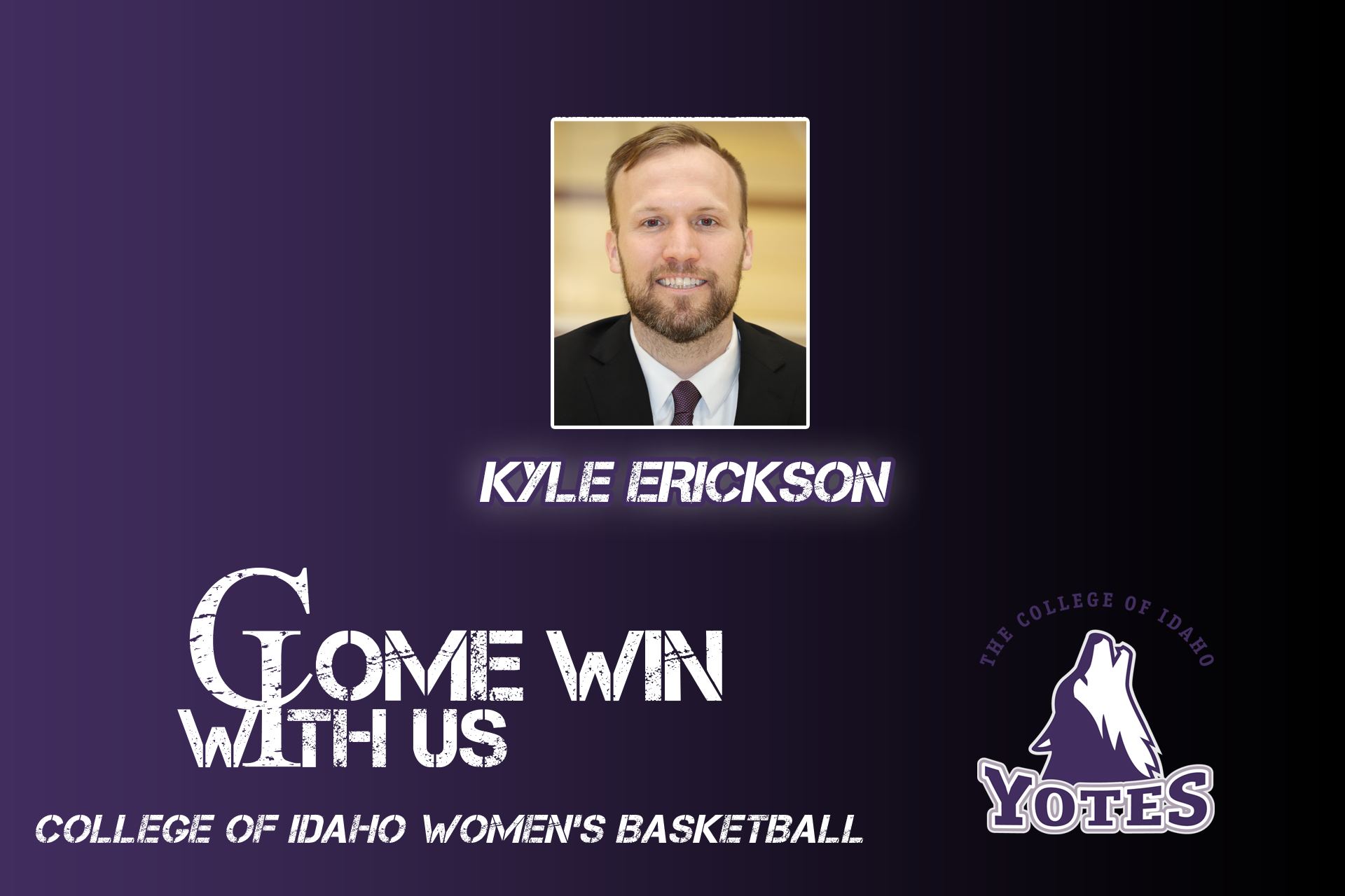 Kyle Erickson Named Head Women's Basketball Coach at College of Idaho ...