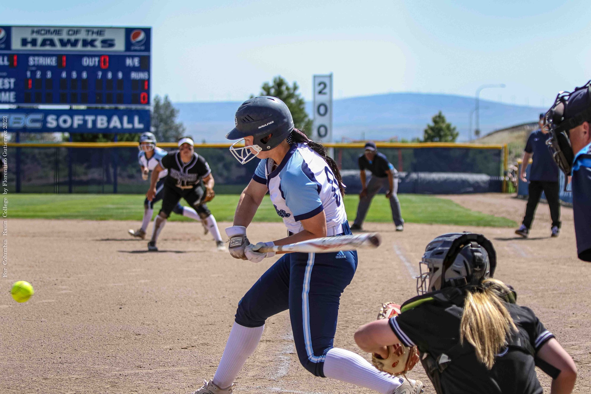 Nixon hits 4 HRs but Hawks split with Knights - Columbia Basin College ...