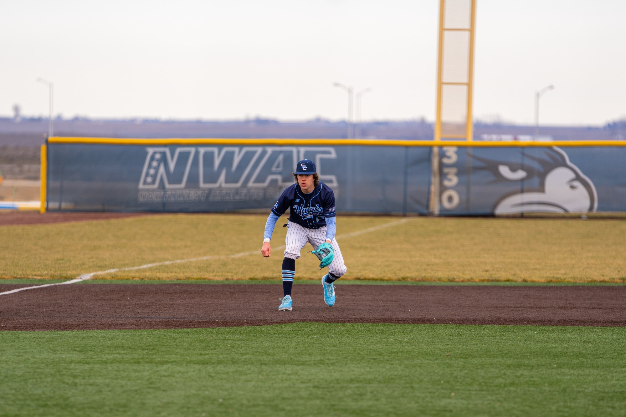 Hawks sweep Lakers in heavy winds - Columbia Basin College Athletics