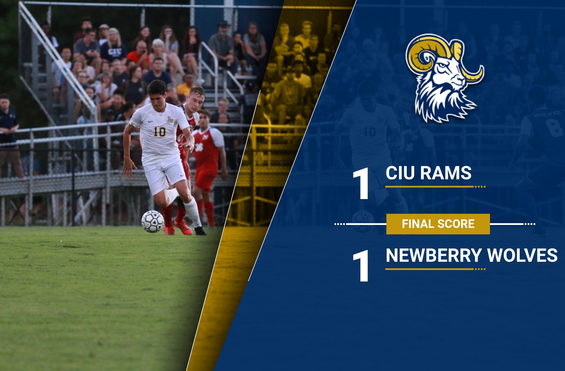Rams Battle with Wolves - Columbia International University Athletics