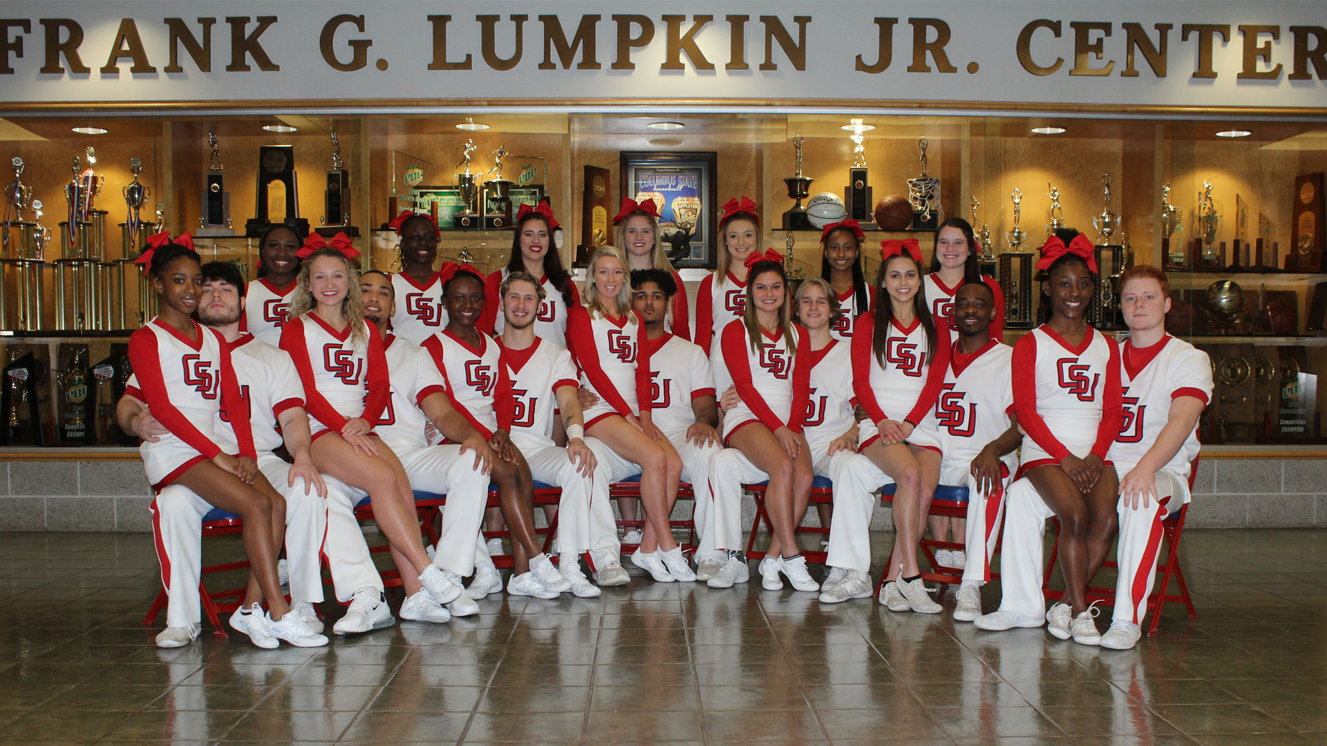 CSU Cheer Wins PBC Championship - Columbus State University Athletics