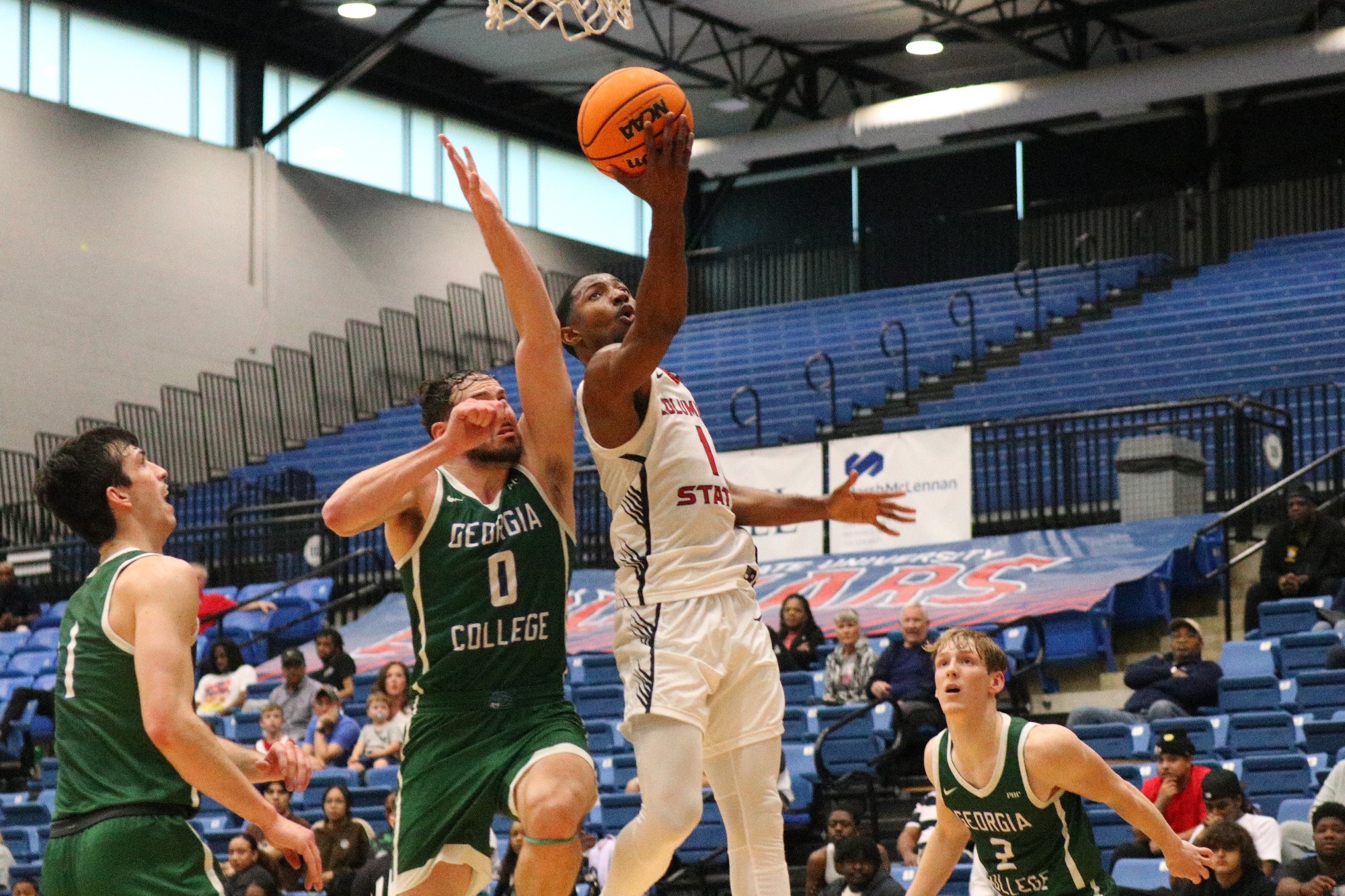 Late game lay-up from Lederrius Jones downs the Bobcats - Columbus ...