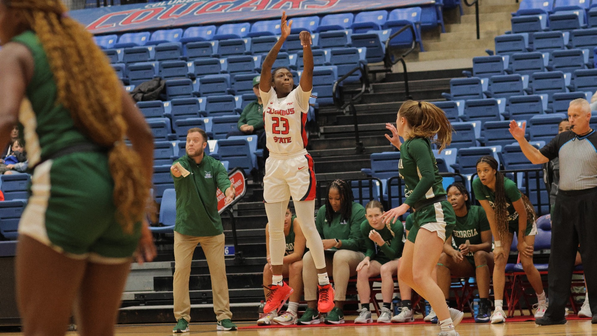 Lady Cougars Dominant Bobcats in Conference Opener - Columbus State ...