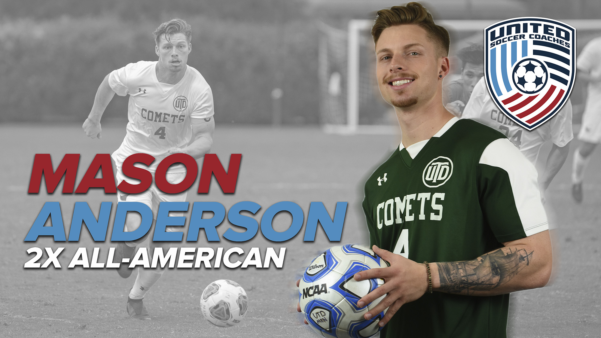 UT Dallas Senior Mason Anderson Named All-American - University of ...