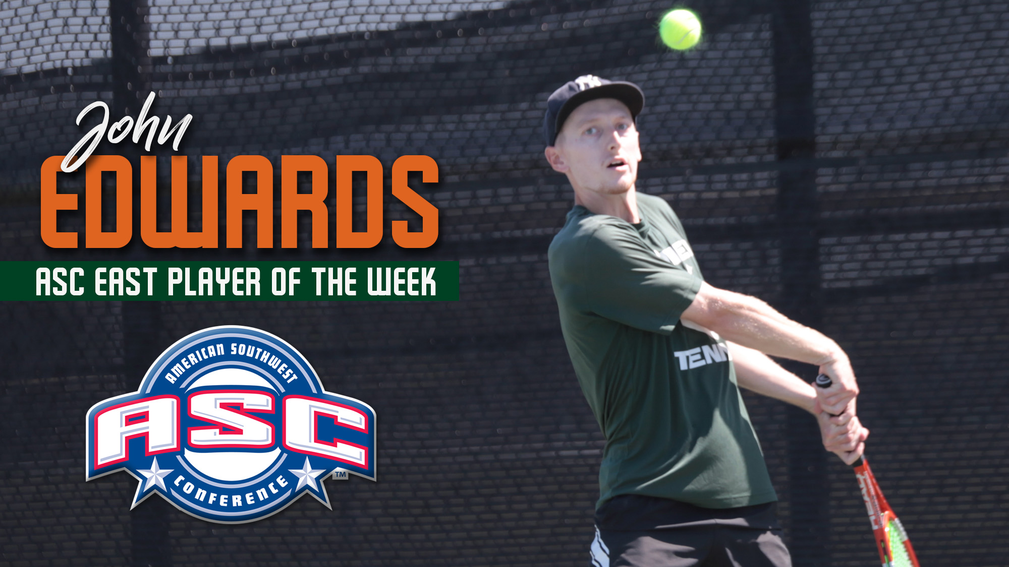John Edwards Collects Another ASC Player of the Week Honor - University ...