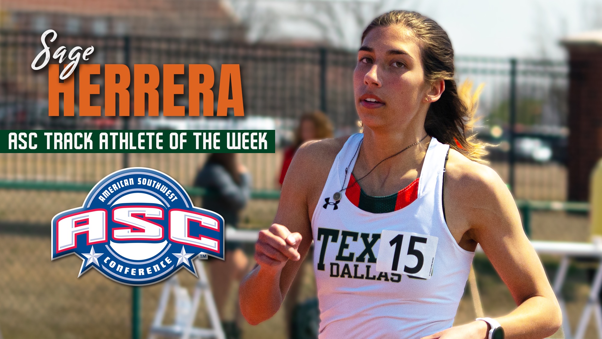 Herrera Named ASC Track Athlete of the Week - University of Texas at ...
