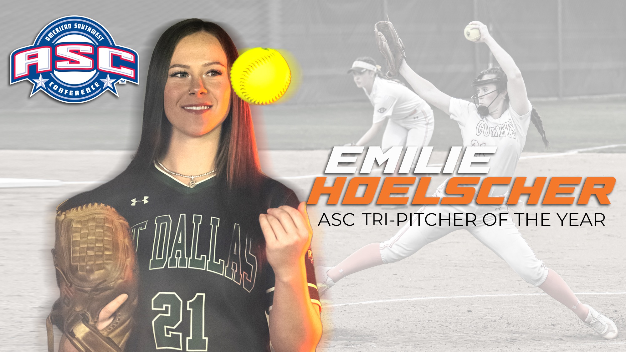 Hoelscher Highlights Eight Comets on All-ASC Teams - University of ...