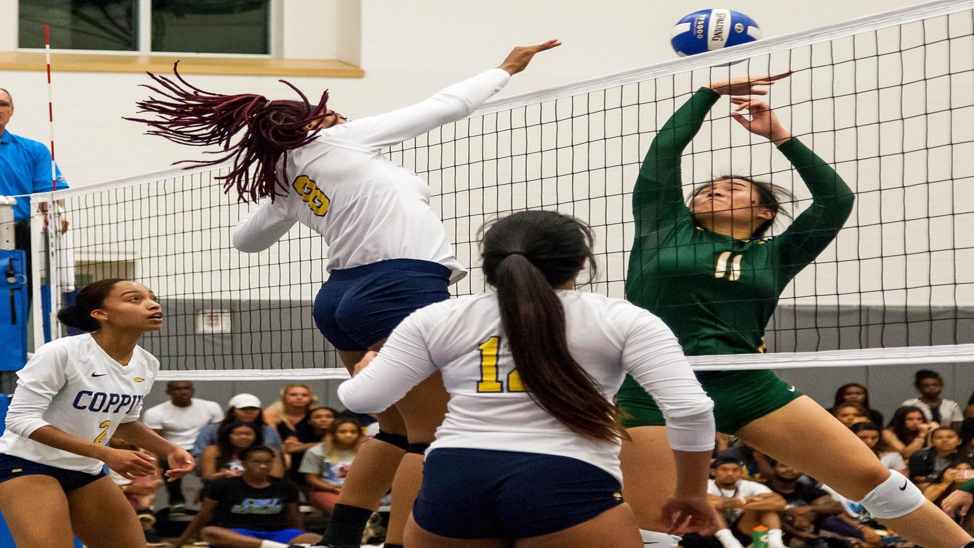 Volleyball beats Norfolk to begin MEAC play - Coppin State University ...