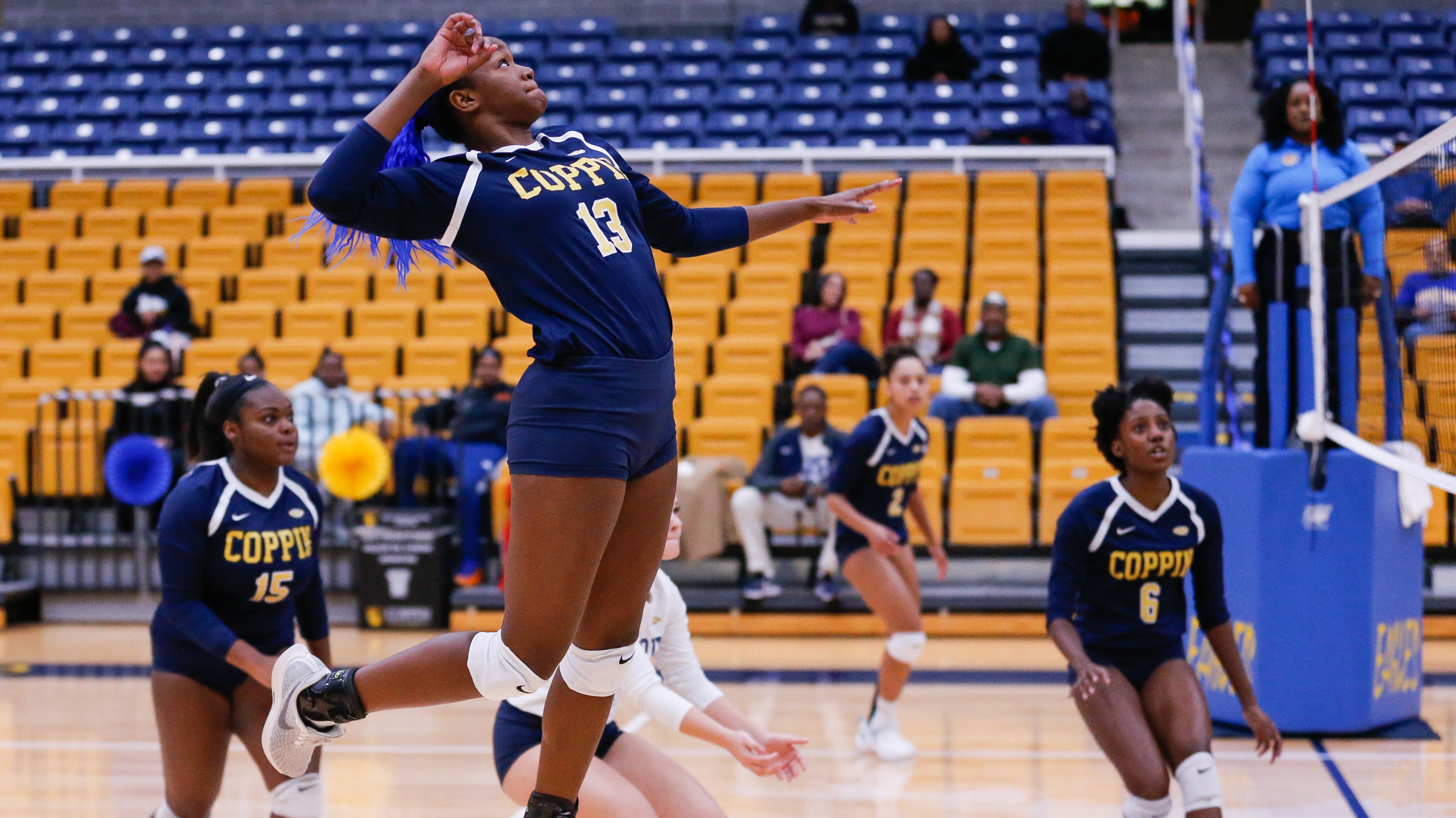 Volleyball Drops Five-Set Heartbreaker to North Carolina A&T - Coppin ...