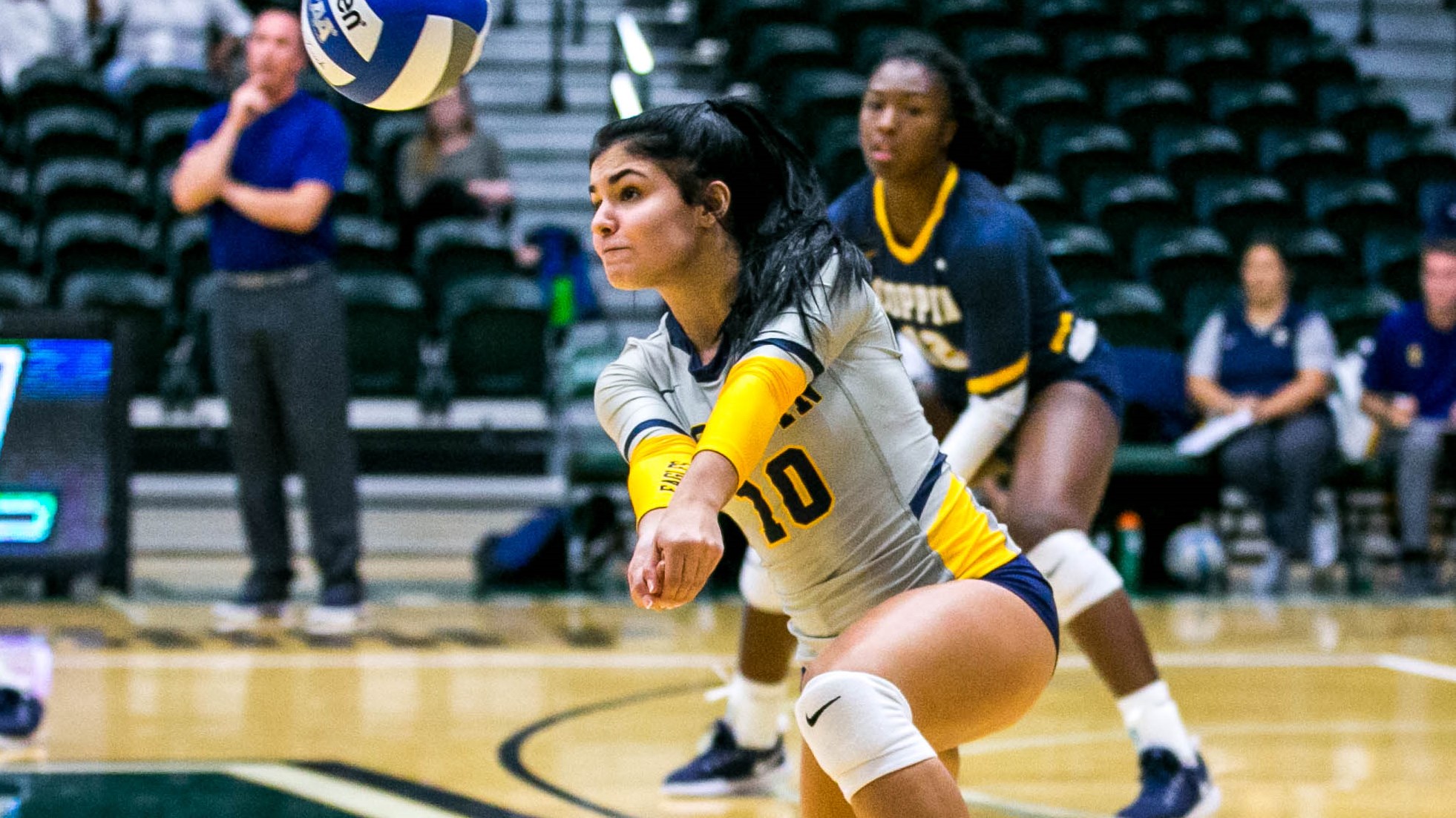 Volleyball Features Balanced Attack in Season Opening Victory at George ...