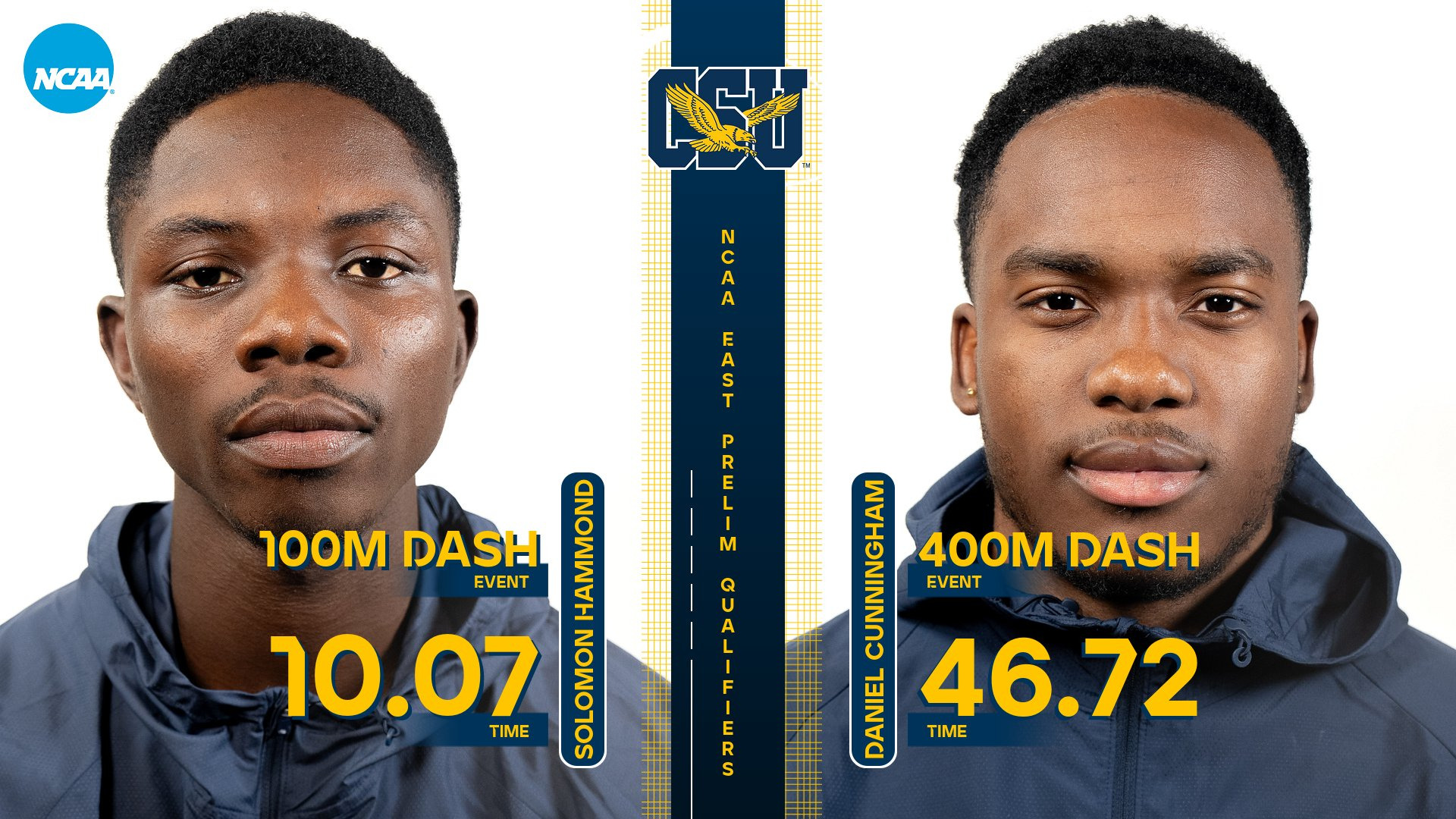 Solomon Hammond Advances to NCAA Quarterfinal in 100m Dash - Coppin ...