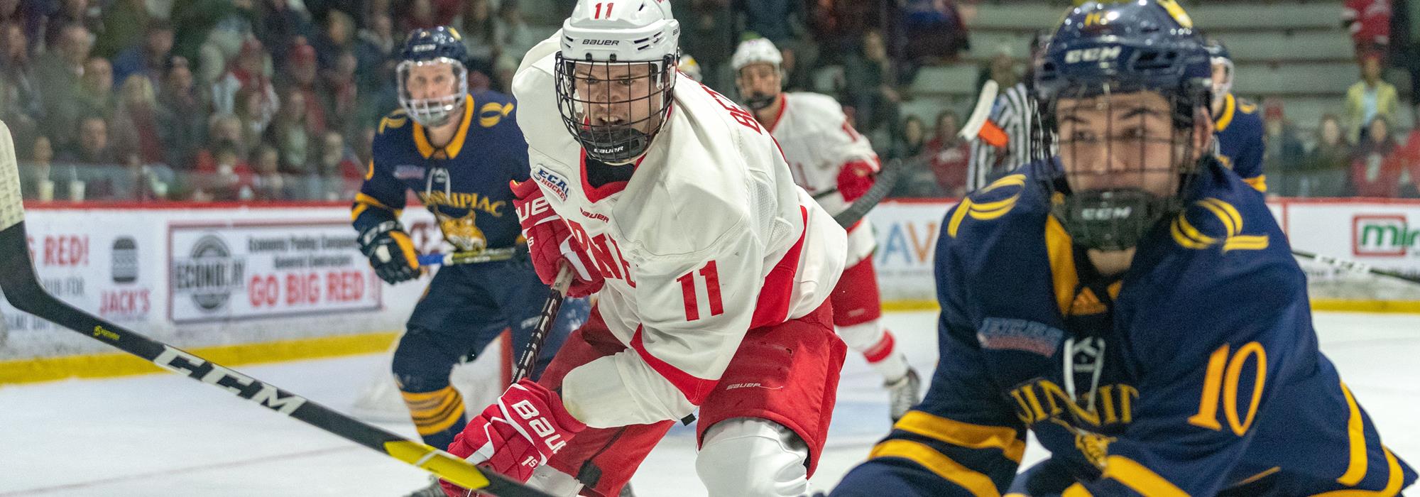 Fluke Goal Leads To Loss For #17 Men's Hockey - Cornell University ...