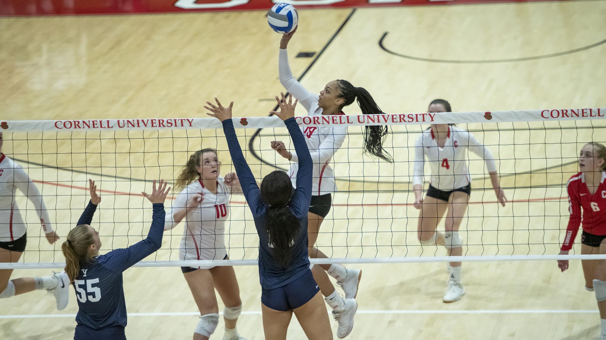 Stackhouse Shines on Senior Night, Leads Volleyball to Win Over Brown ...