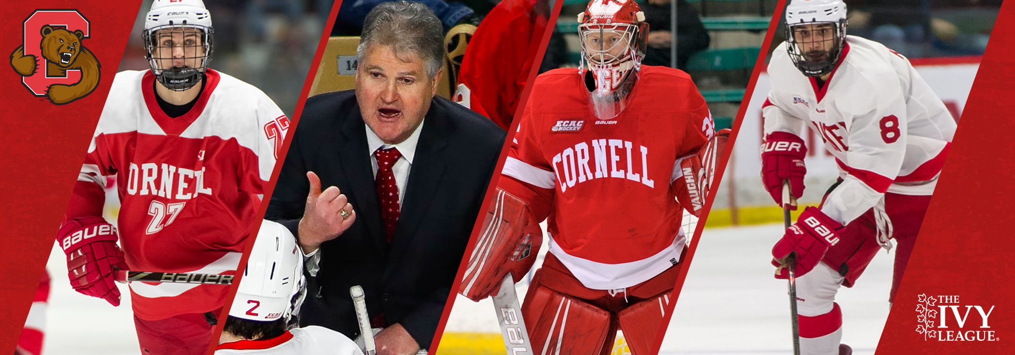 Men's Hockey Boasts Five All-Ivy; Schafer Coach of the Year - Cornell ...