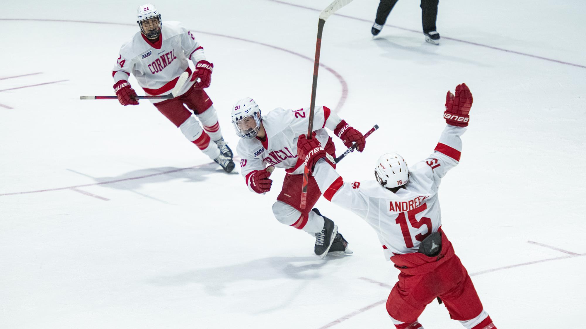 More OT Heroics For #16 Men's Hockey In 1-0 Win Over Alaska - Cornell ...