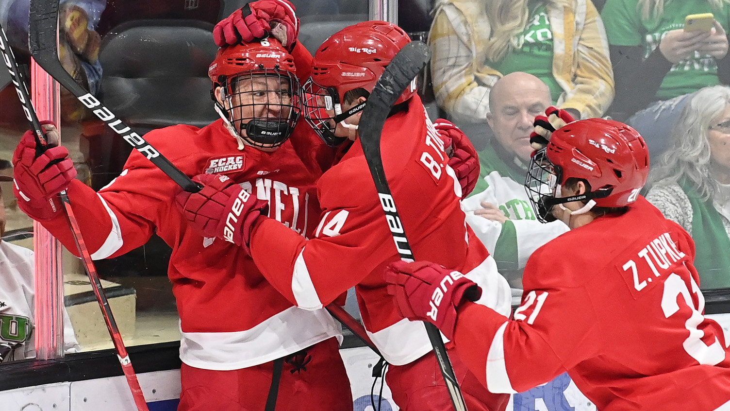 #14 Men's Hockey Rallies To Spill #5 North Dakota, 4-3 - Cornell ...