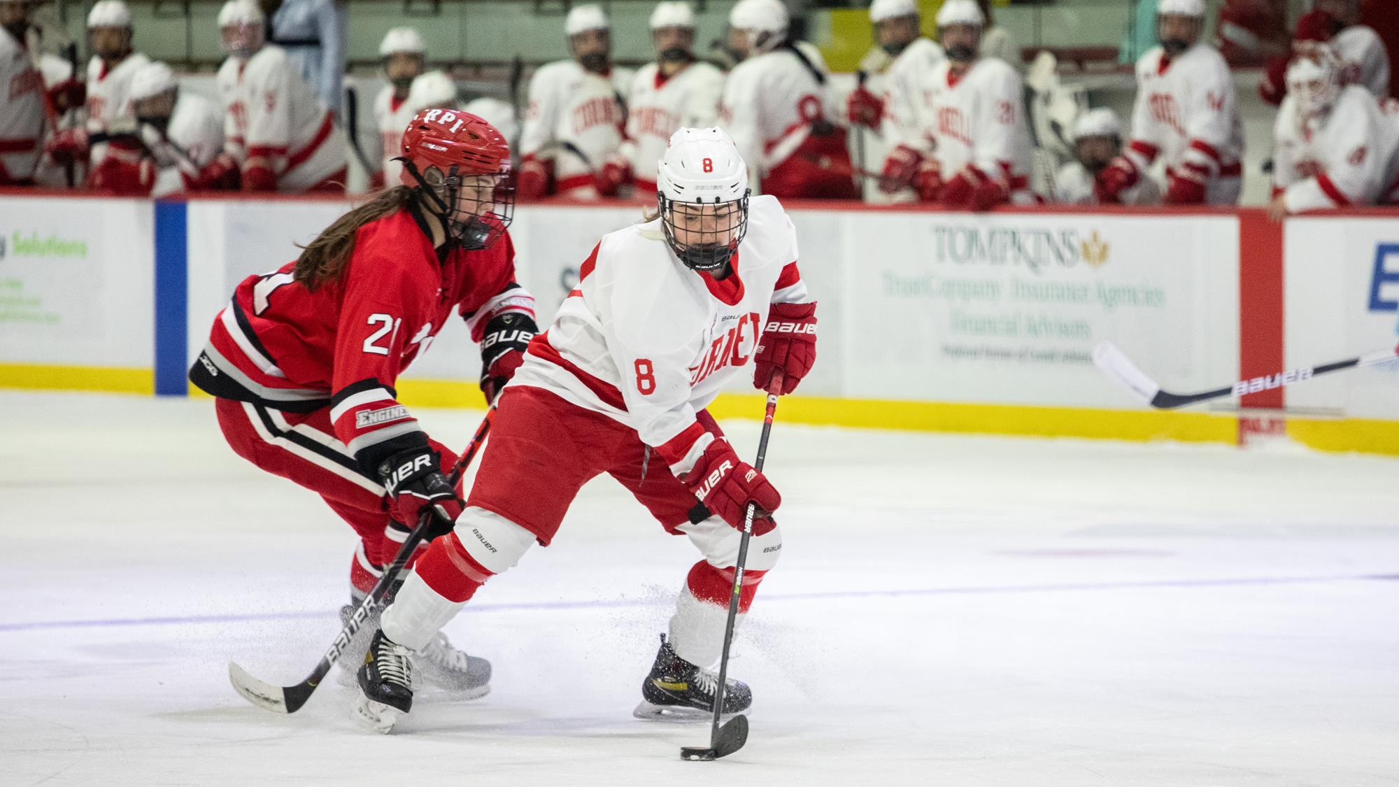 Women's Hockey Clinches Playoff Berth With 4-2 Win Over RPI - Cornell ...