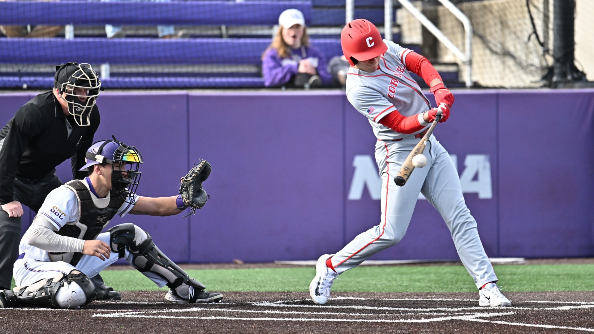Baseball Falls to James Madison in Season Opener - Cornell University ...