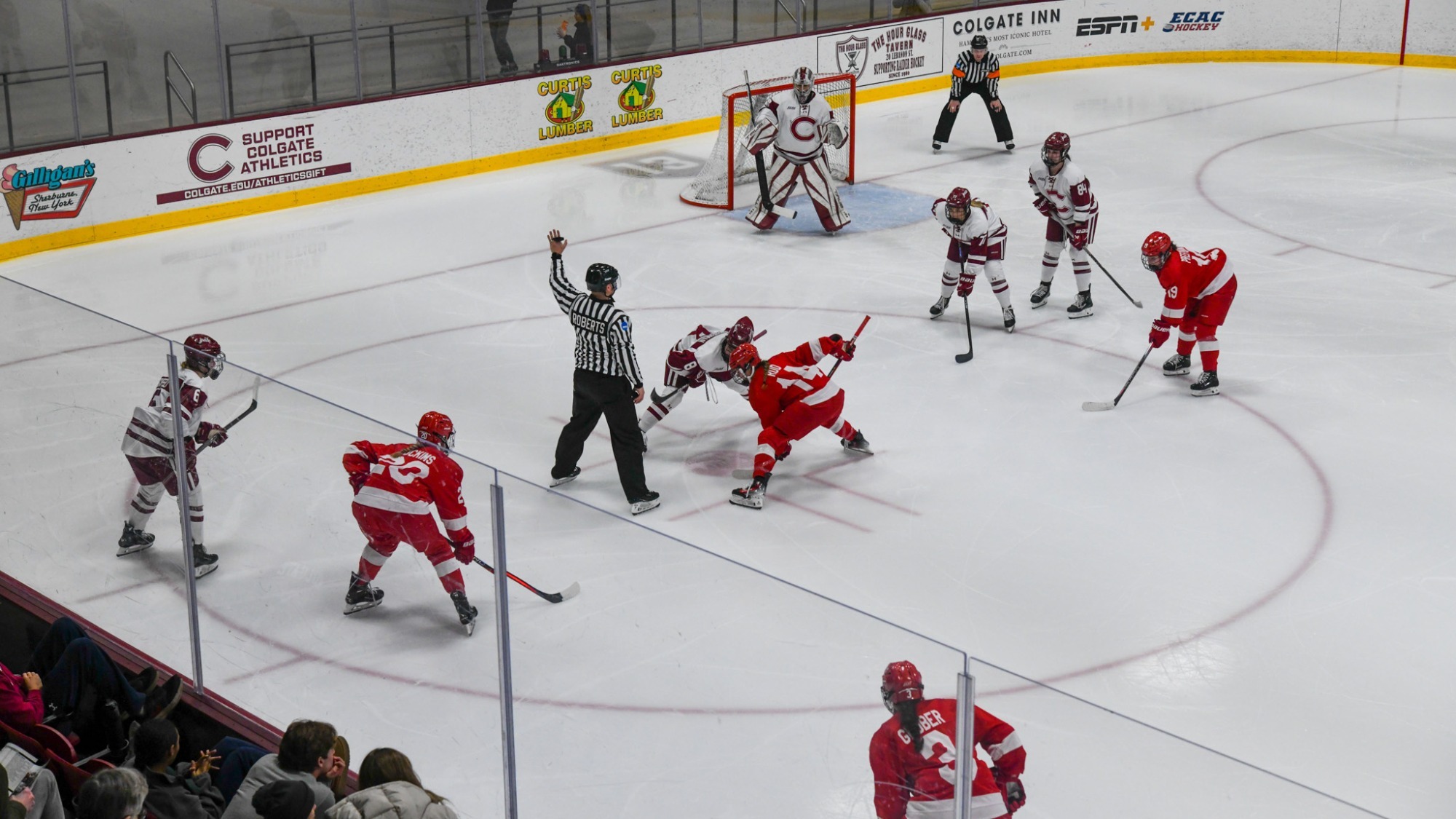 #8 Big Red Falls 3-0 To Defending ECAC Hockey Champion #5 Colgate ...