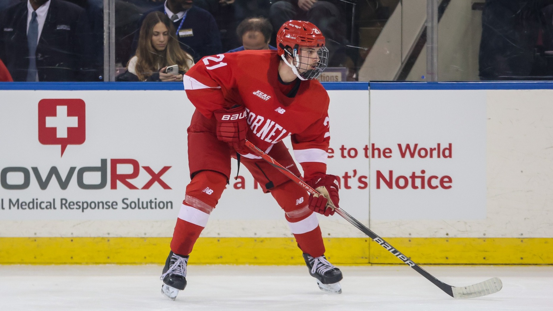 Robertson's Overtime Winner Lifts #18 Men's Hockey Past #11 Arizona ...
