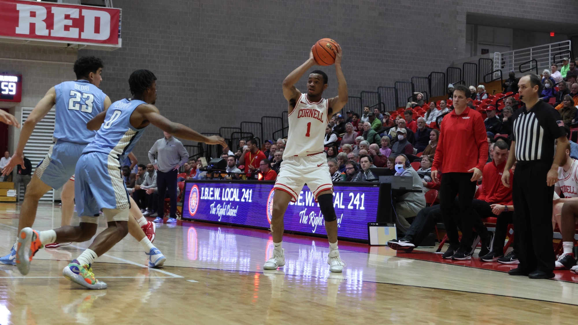 Men's Basketball Wins Ivy Opener, Outlasts Columbia 91-79 - Cornell ...