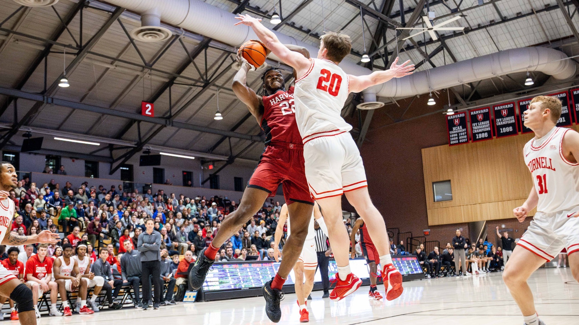 Balanced Big Red Moves To 6-0 In Ivy, Tops Harvard 89-76 - Cornell ...