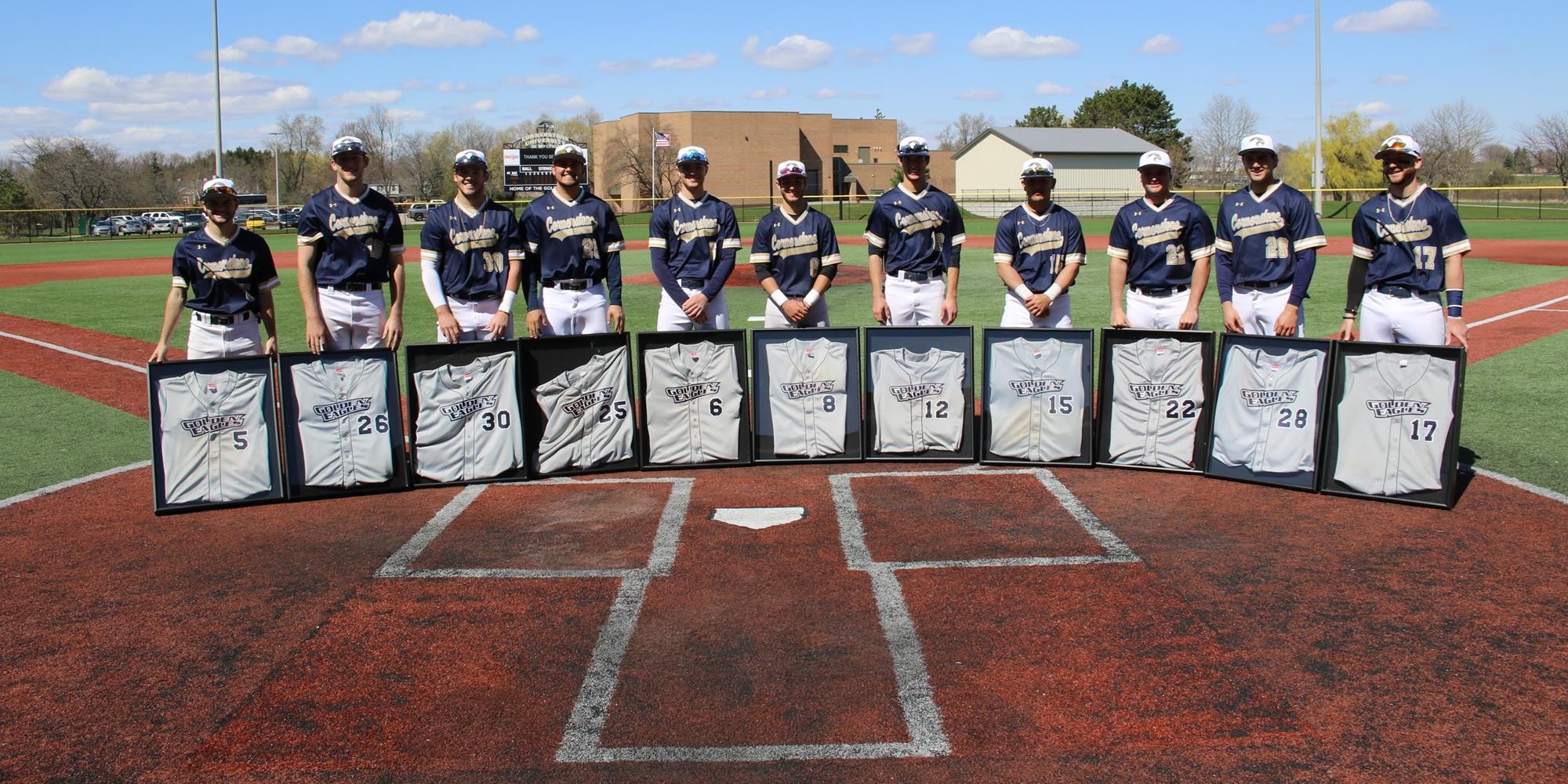 Baseball sweeps UNOH on Senior Day - Cornerstone University Athletics