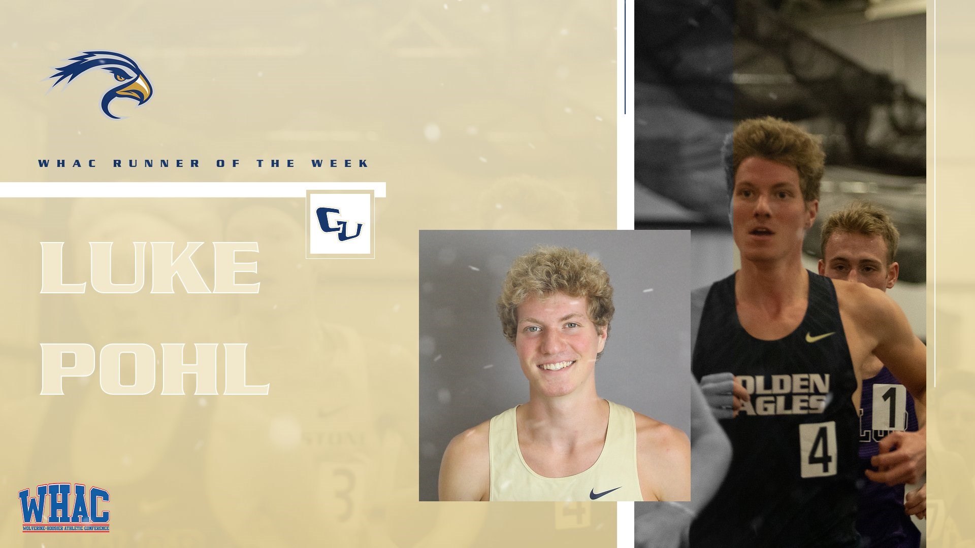 Luke Pohl earns WHAC Indoor Track Athlete of the Week - Cornerstone ...