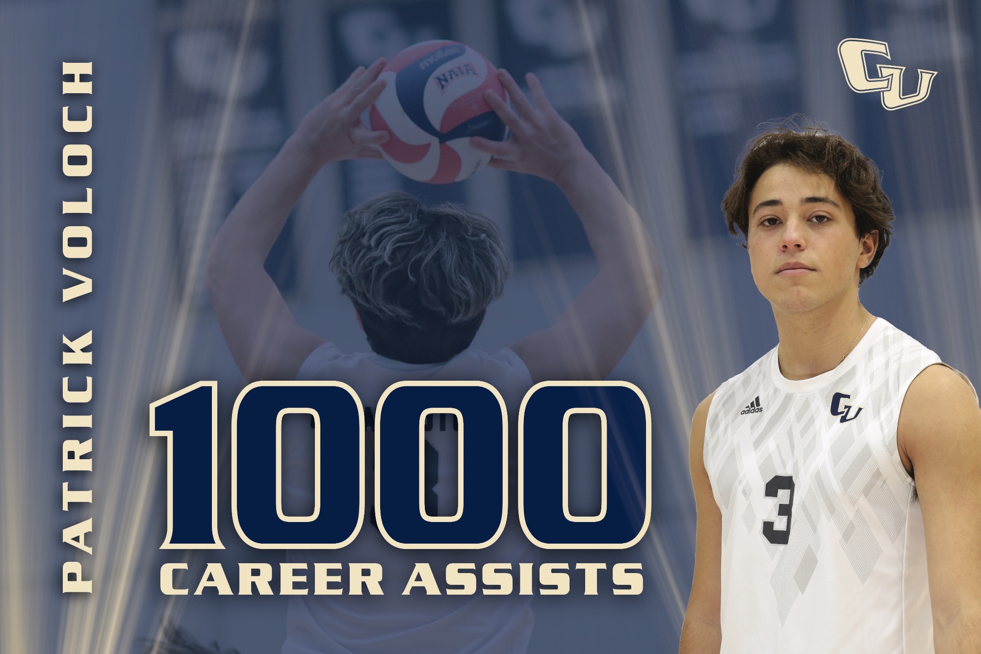 Voloch records his 1000th career assist in reverse sweep loss to rival ...