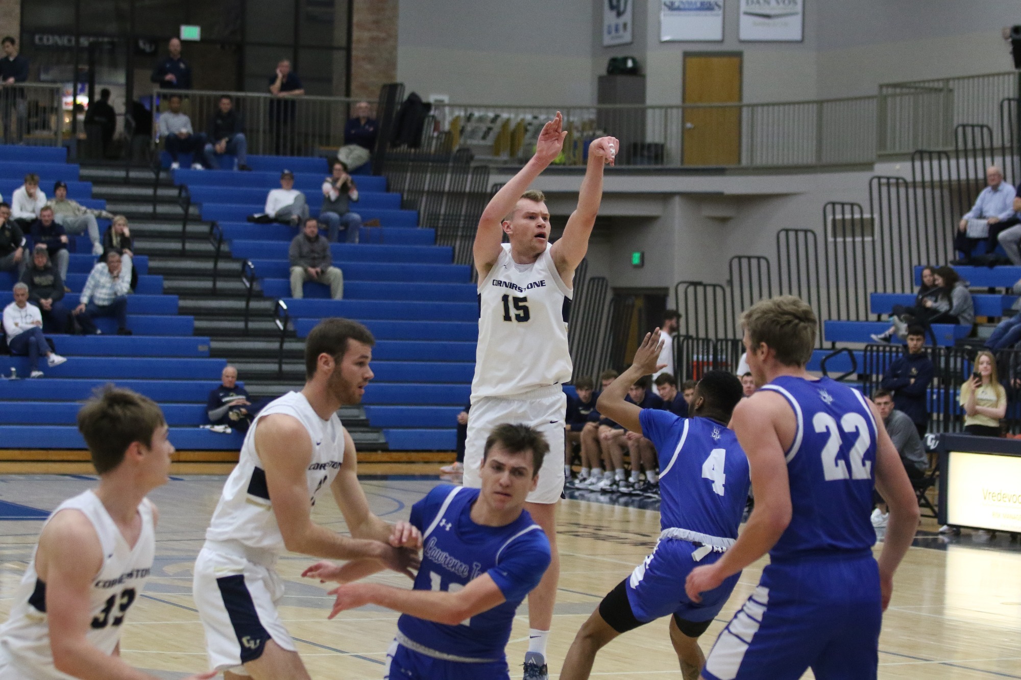 Men's Basketball dominates from start to finish as they beat Lawrence ...