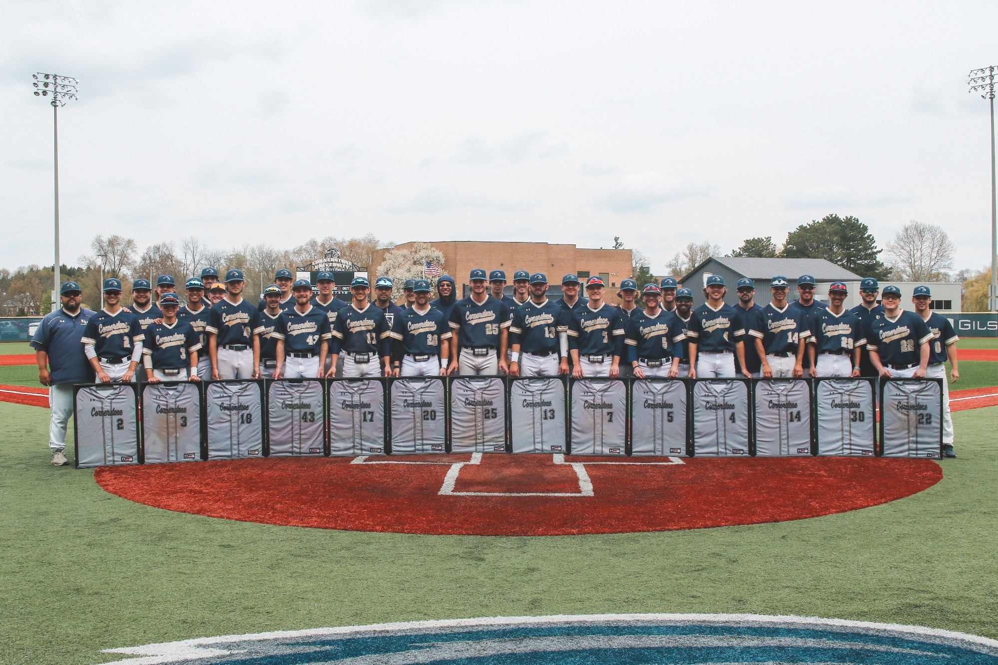 Baseball ends their season with a sweep over UM-Dearborn as the seniors ...