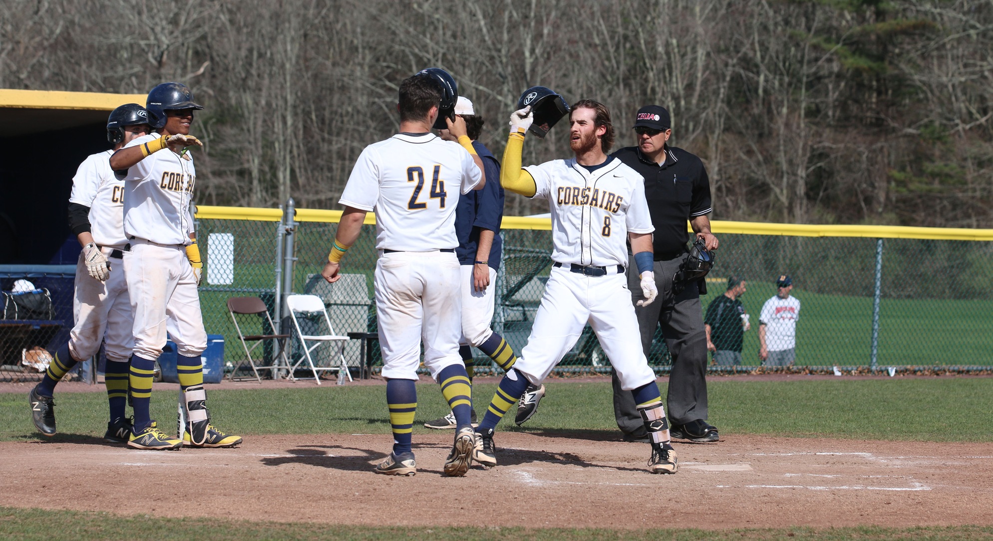 Corsairs Outslug Tufts via Michael's Career-High Five RBI - UMass Dartmouth