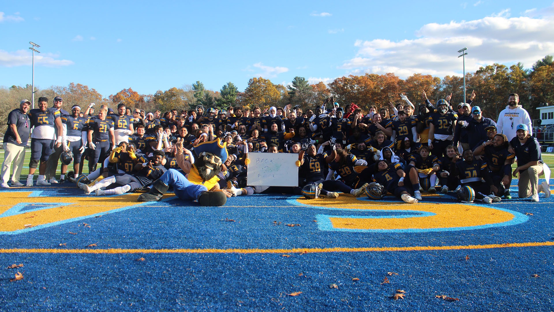 Football Claims Share of MASCAC Title; Beat Panthers, 41-7 - UMass ...
