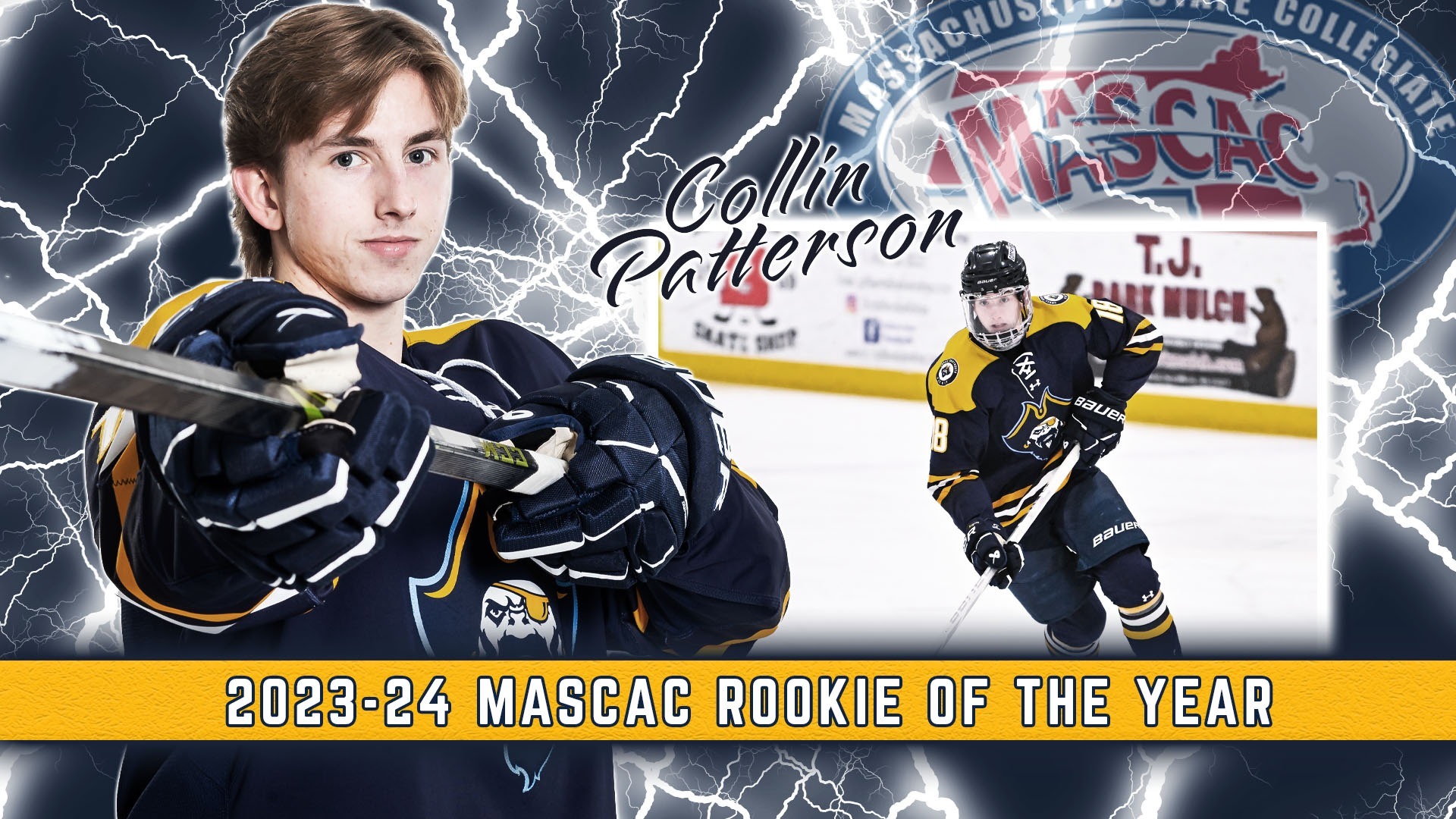 Collin Patterson - 2023-24 - Men's Ice Hockey - UMass Dartmouth