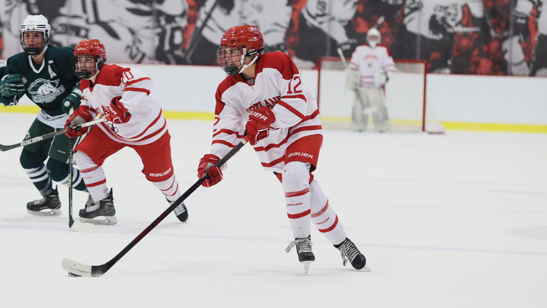 Red Dragons Blank Roos, 4-0, in NEWHL Action - SUNY Cortland Athletics