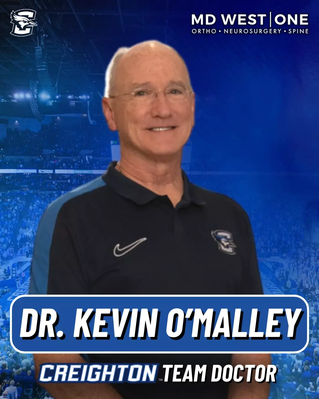 Dr. Kevin O'Malley - Team Doctor - Women's Basketball Support Staff ...