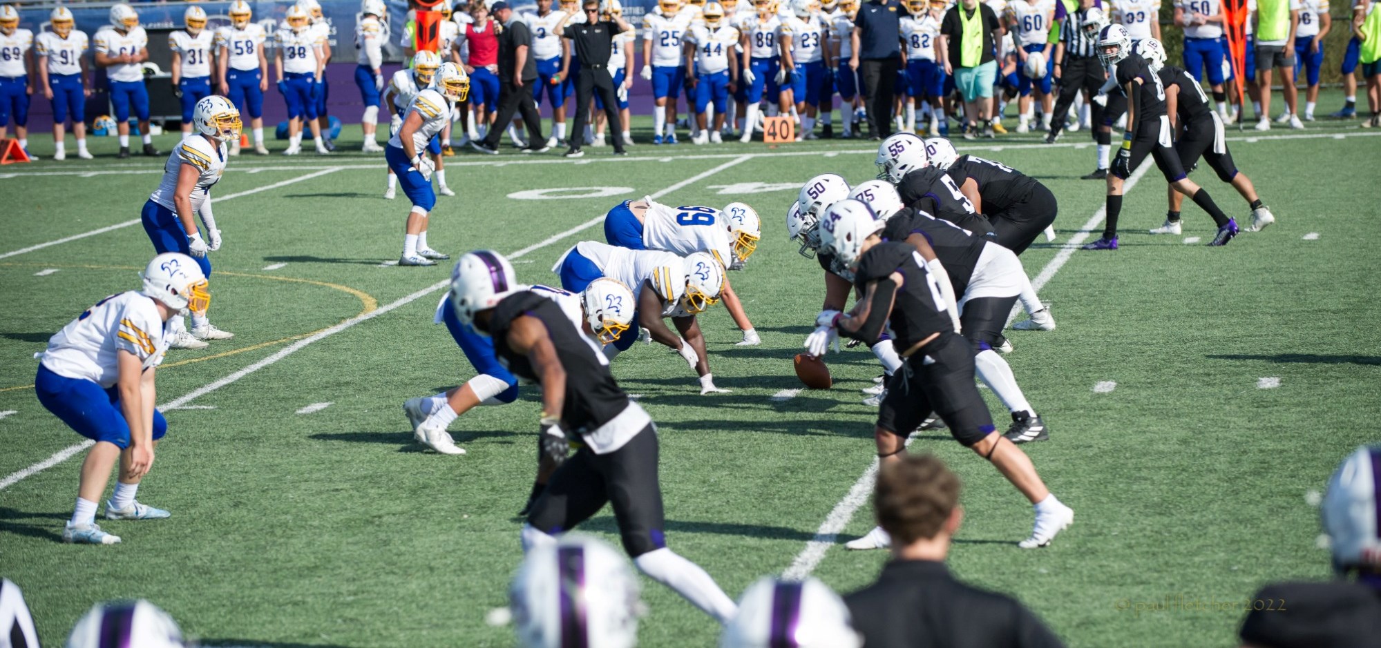 Football Suffers Defeat at Stout - Crown College Athletics