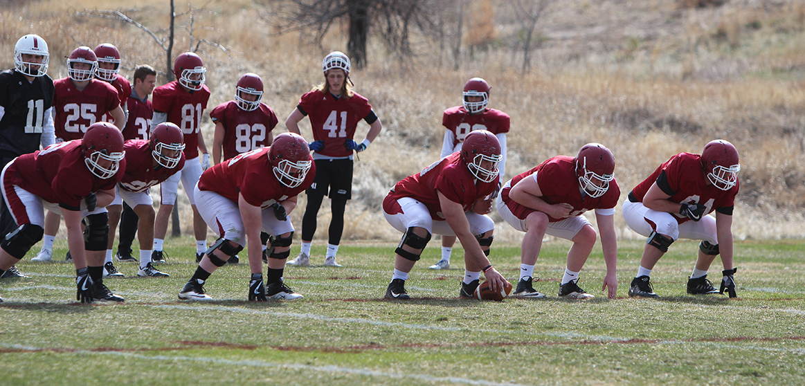 CSC football team hopes to make up lost time - Chadron State College ...