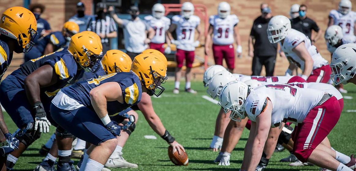 CSC football scrimmages UNC Saturday - Chadron State College Athletics