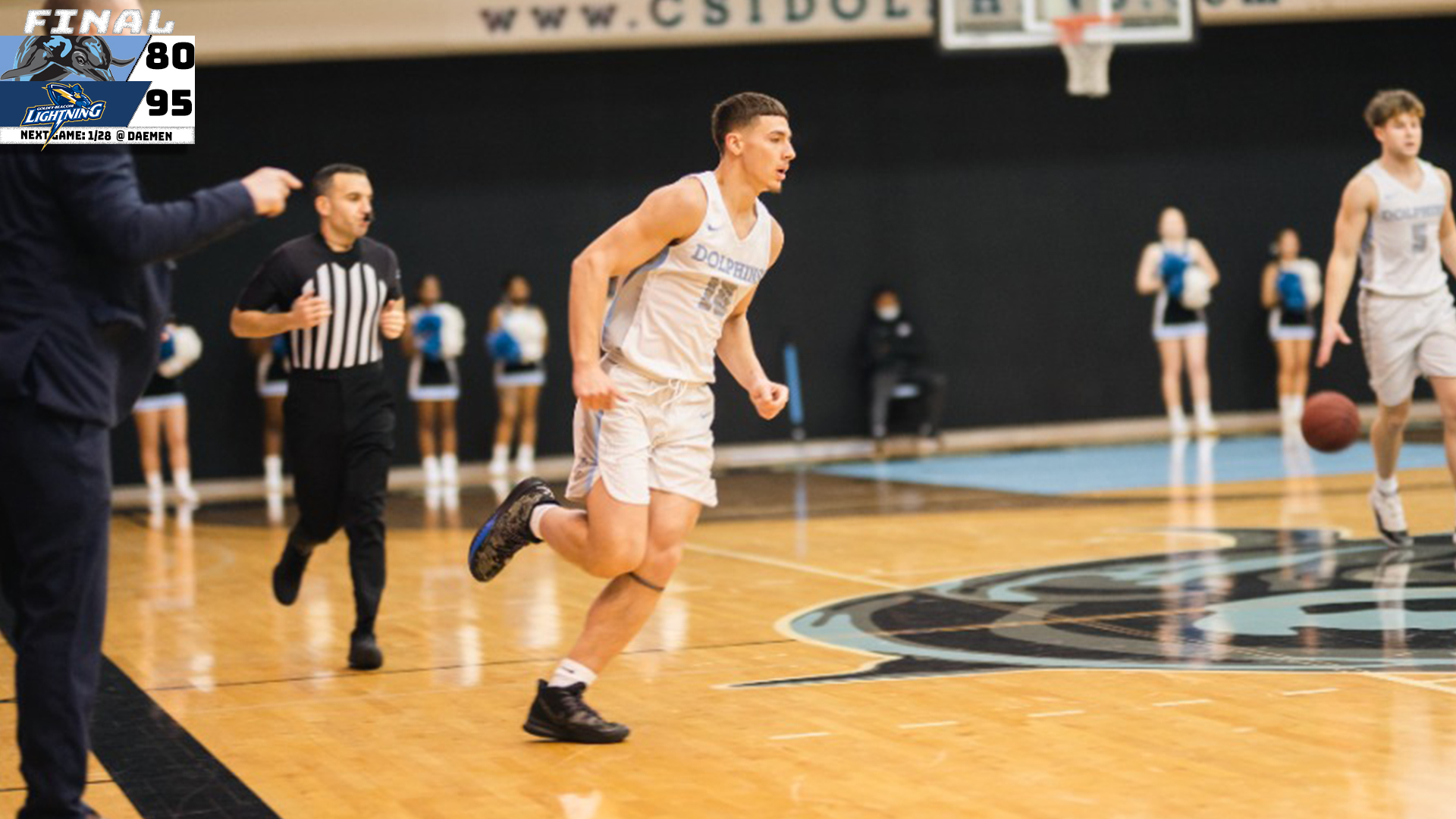 DOLPHINS HOT SHOOTING START NOT ENOUGH IN DEFEAT TO THE LIGHTING, 95-80 ...