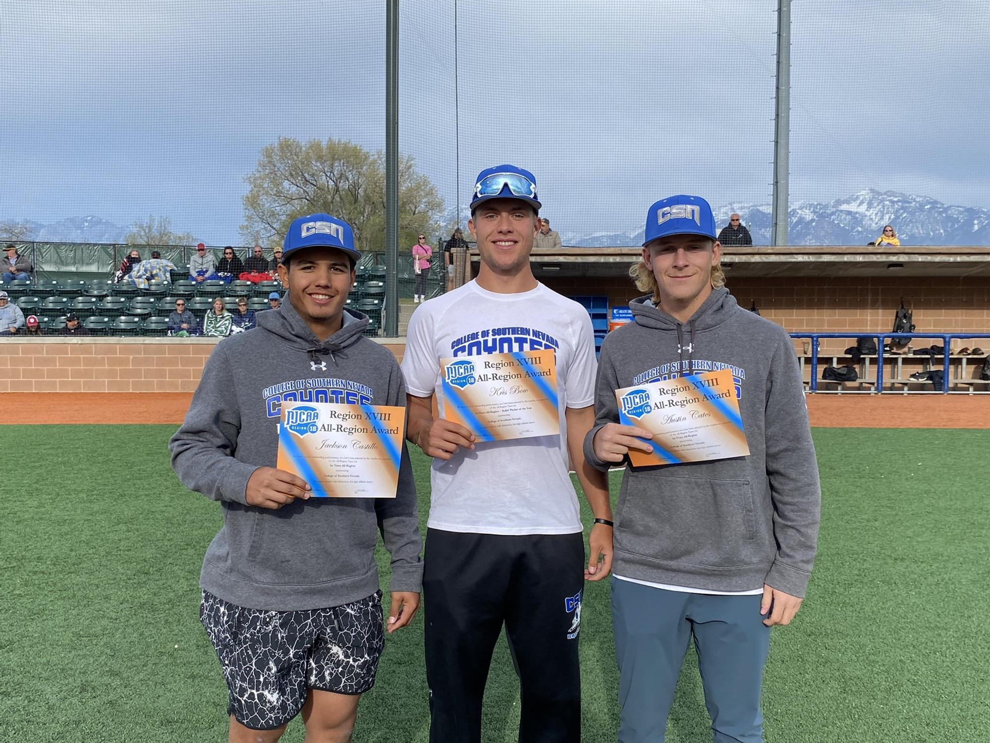 Austin Cates - Baseball - College of Southern Nevada Athletics