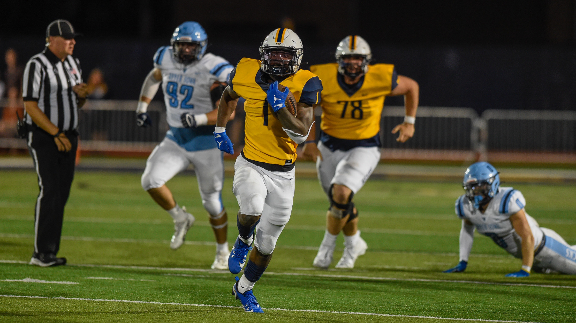 Richardson's three touchdowns lead Golden Bear victory - Concordia ...