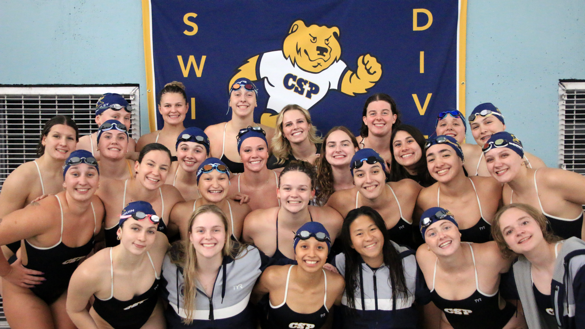 Dragons edge Golden Bears in dual matchup, Leo breaks pool record ...