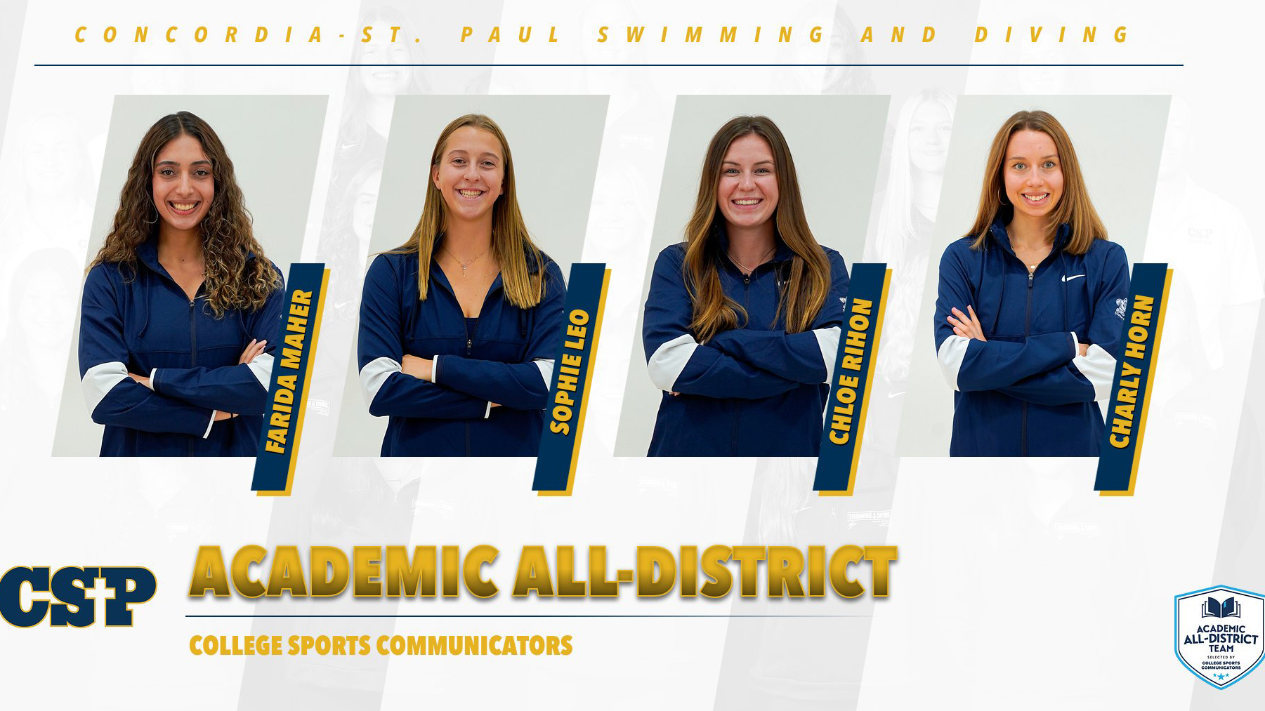 Maher named CSC Academic All-America® Second Team - Concordia ...