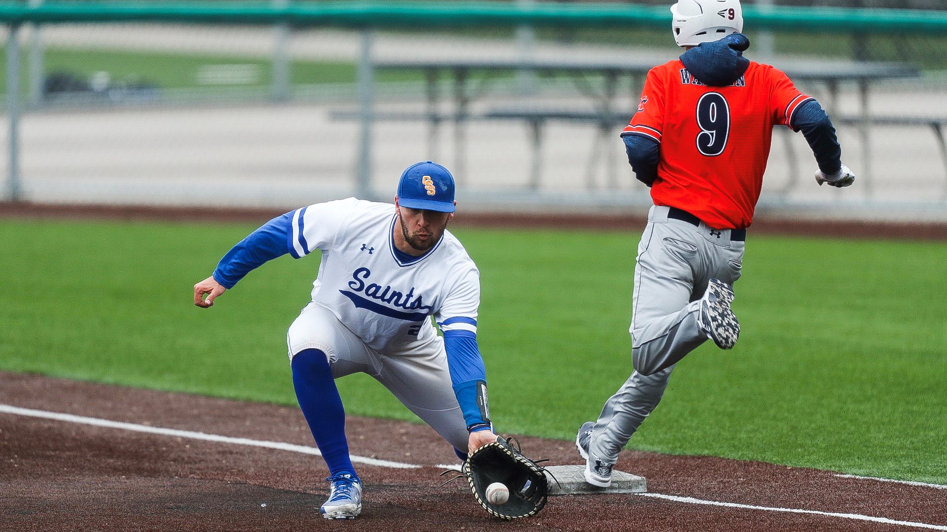 Baseball Splits Last Home Games of the Regular Season - The College of ...