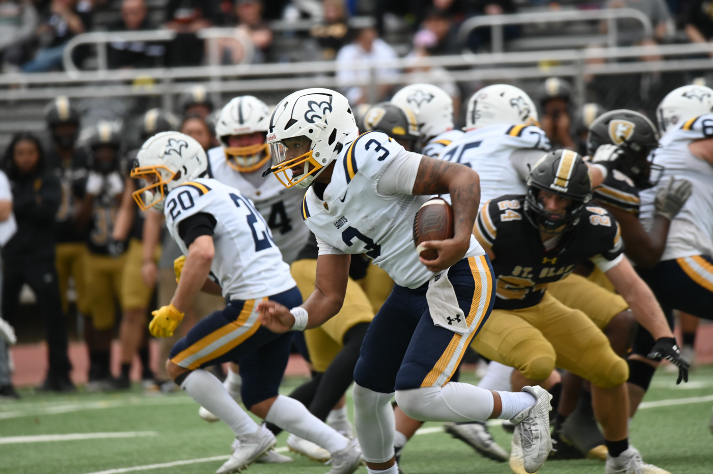 Football Drops Homecoming Game to Carleton - The College of St ...