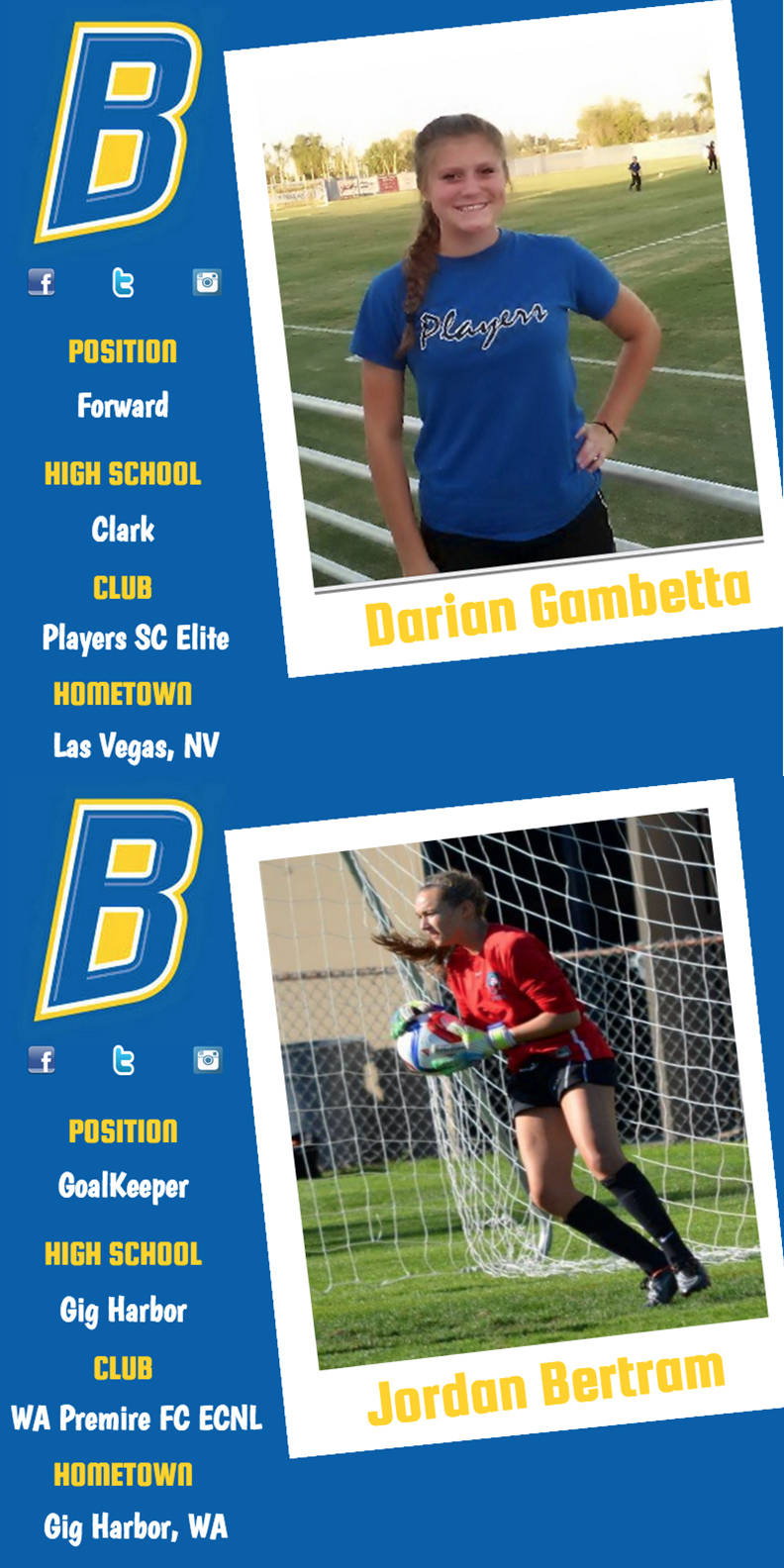 NLI Spotlight: Darian Gambetta & Jordan Bertram - California State ...