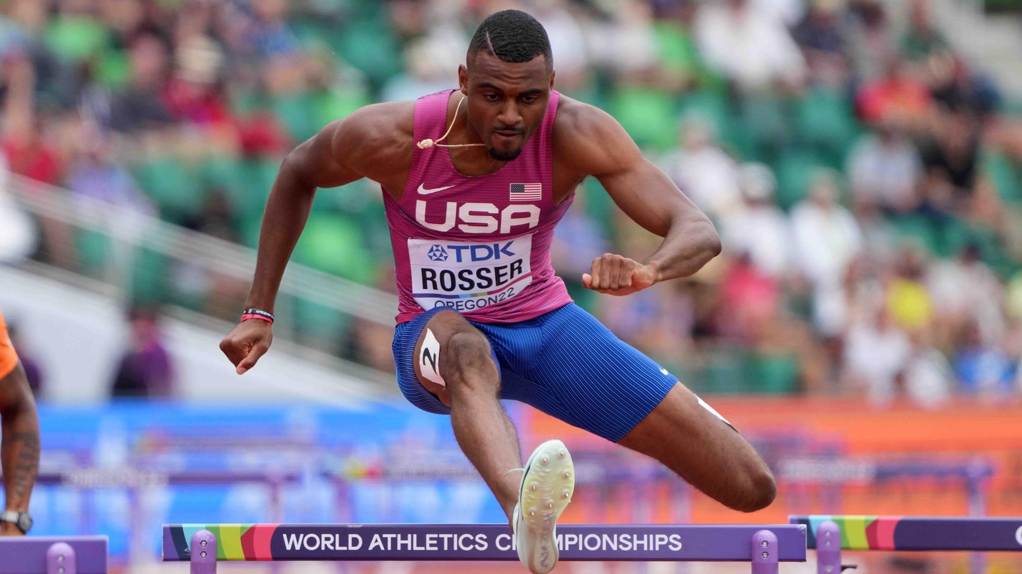 Rosser Finishes Fifth At 2022 World Championships - Cal State LA Athletics